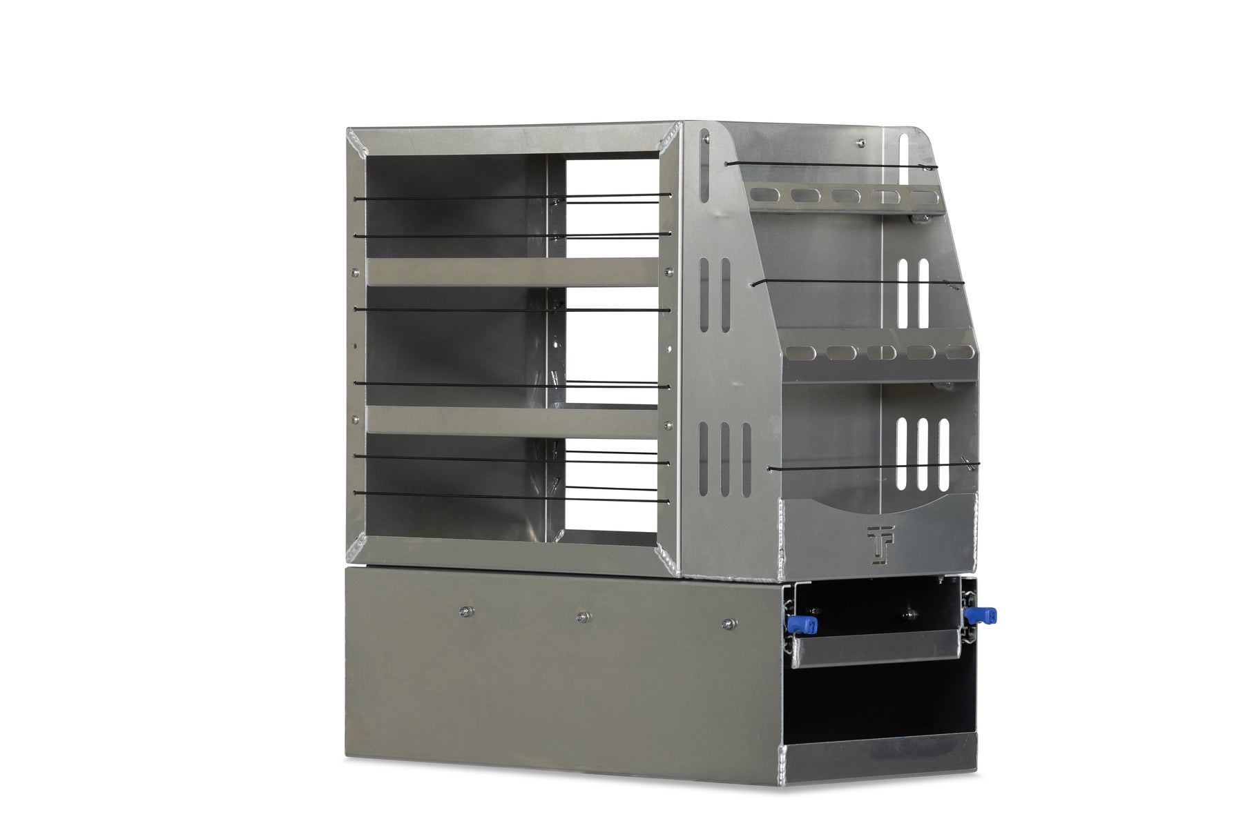 Aluminium pantry slide | Touring and Trade – Touring & Trade